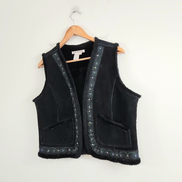Vintage | Jackets & Coats | Y2k Leather Vest | Poshmark